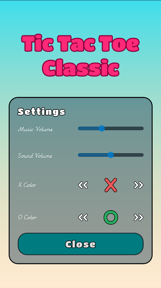 Tic Tac Toe - Classic by Paper Comet Games