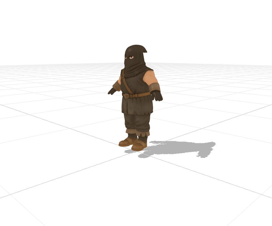 3D Medieval Executioner Character Rigged Pack – 3D Model with Walk, Run ...