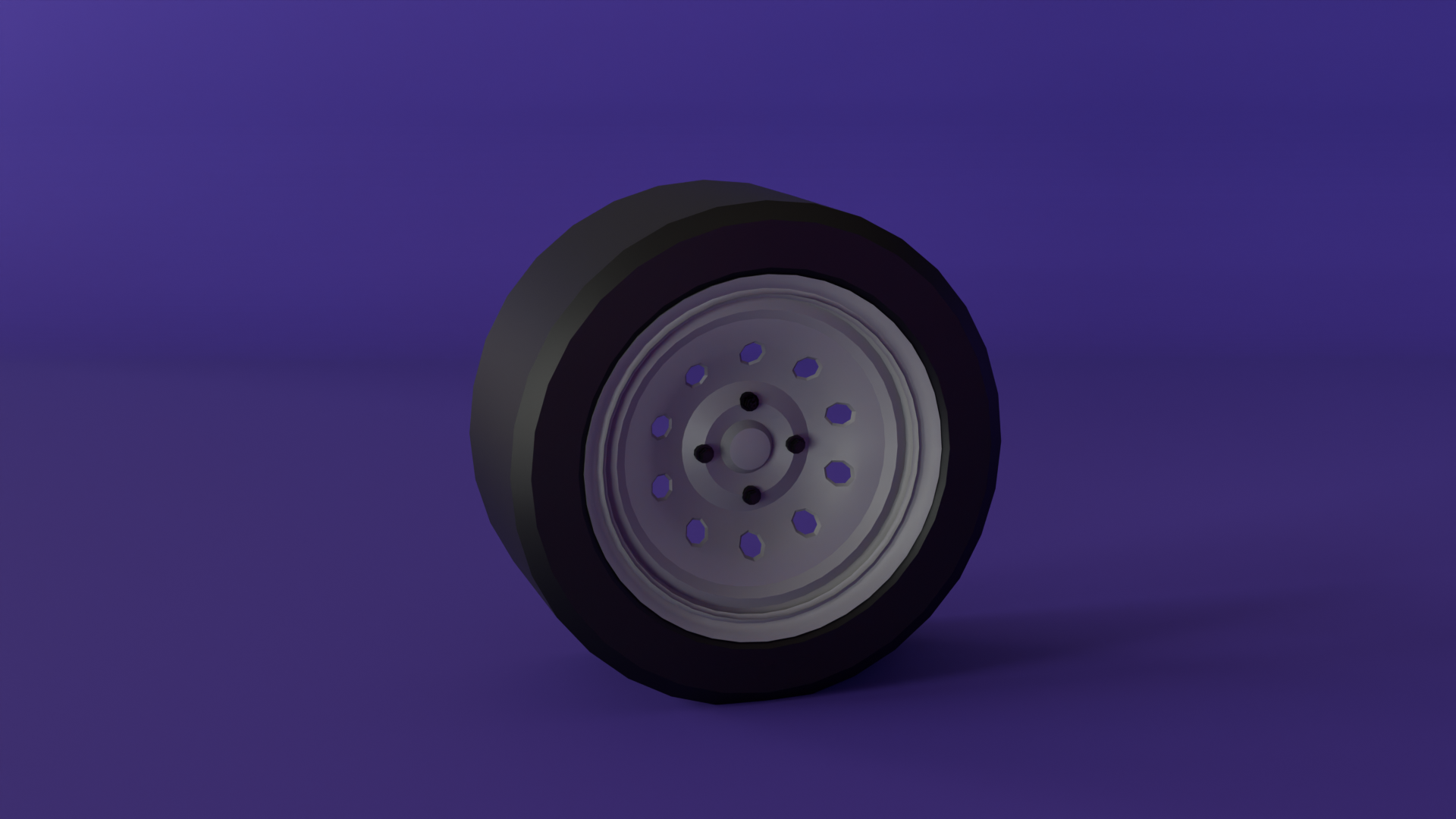 Low Poly Wheel Megapack by designersoup