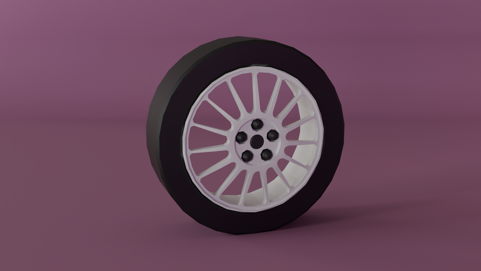 Low Poly Wheel Megapack by designersoup