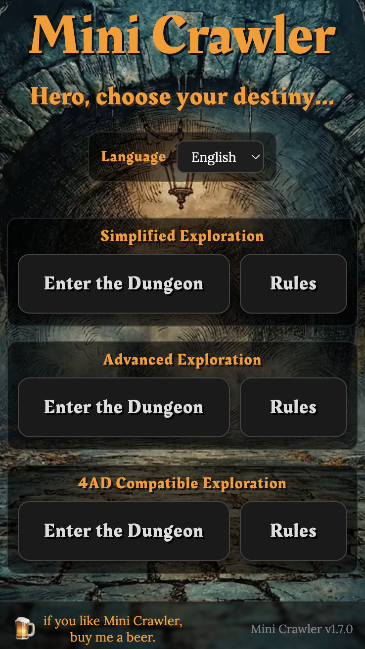 Multilanguage support - Mini Crawler by WiseMan