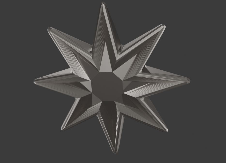 Animation Update: Source files added - 8-Pointed Mystic Metal Star ...