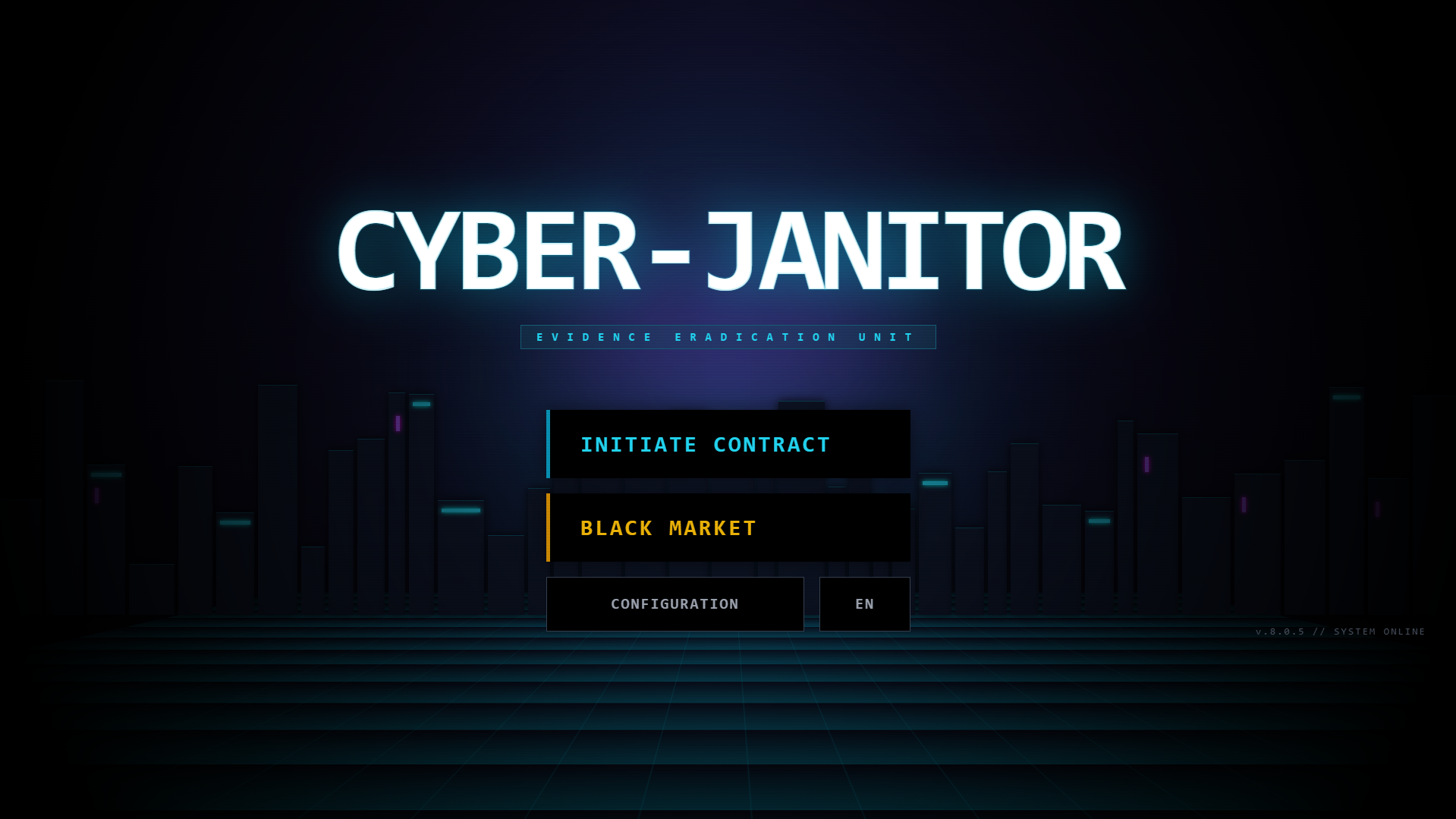 CYBER-JANITOR: Evidence Eradication Unit by Koda70
