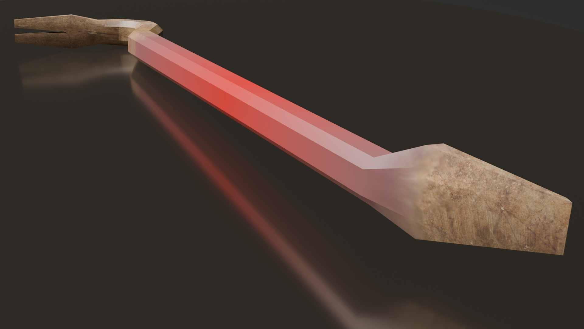 Crowbar – Low Poly by MutedPotato
