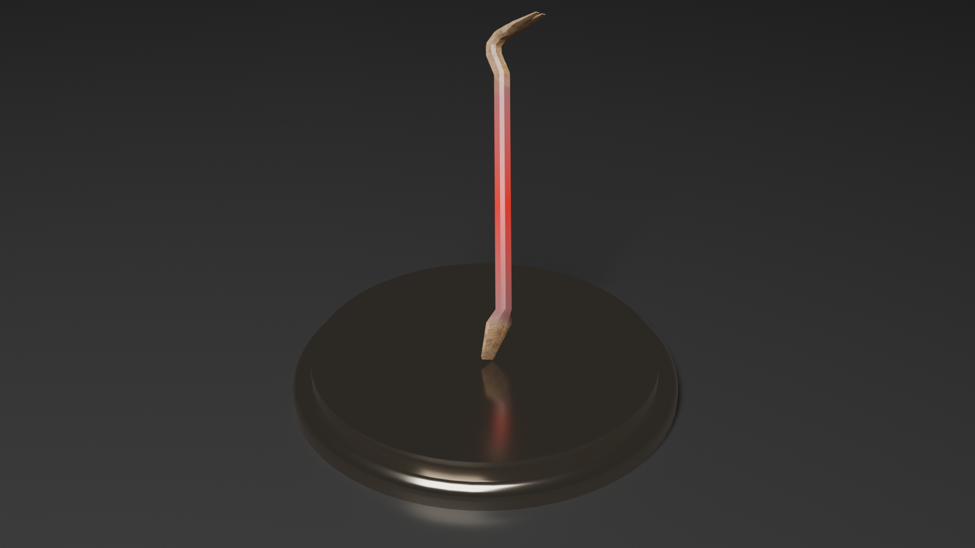 Crowbar – Low Poly by MutedPotato