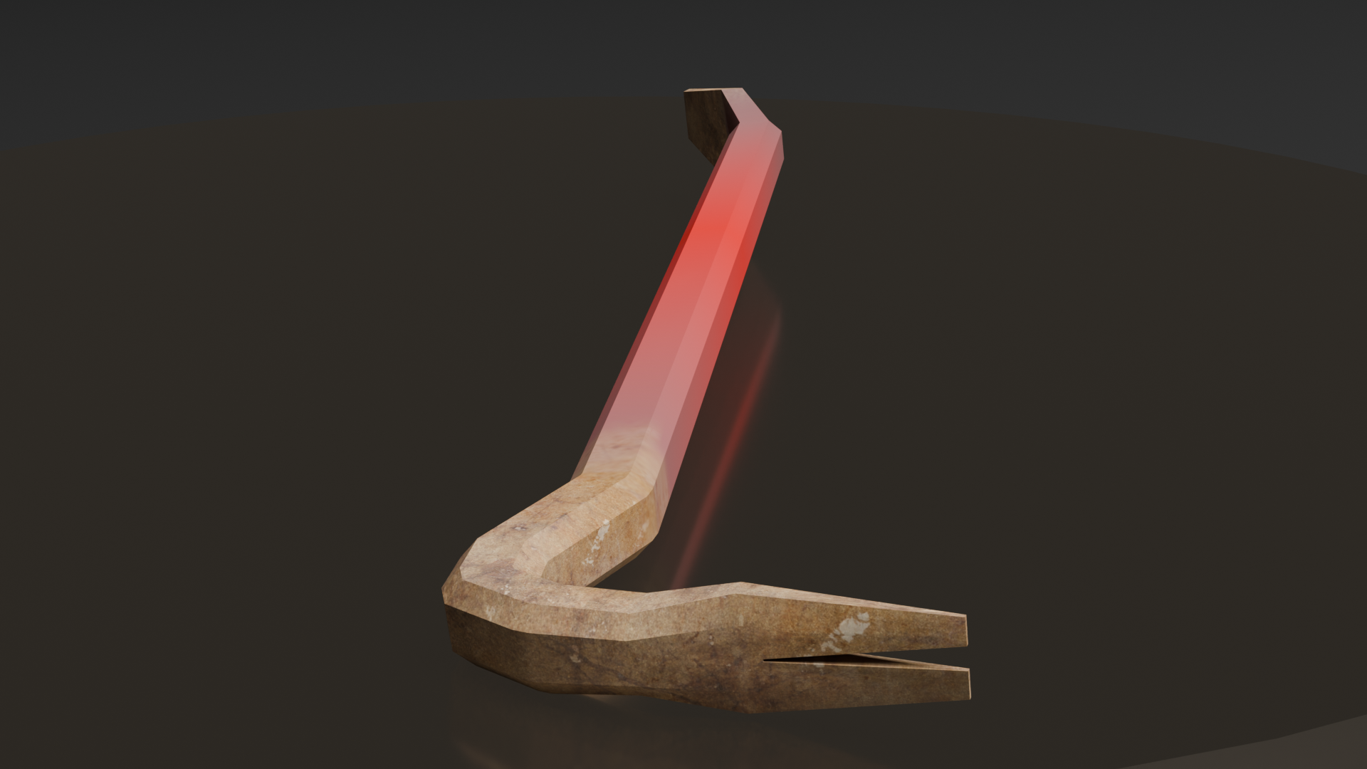 Crowbar – Low Poly by MutedPotato