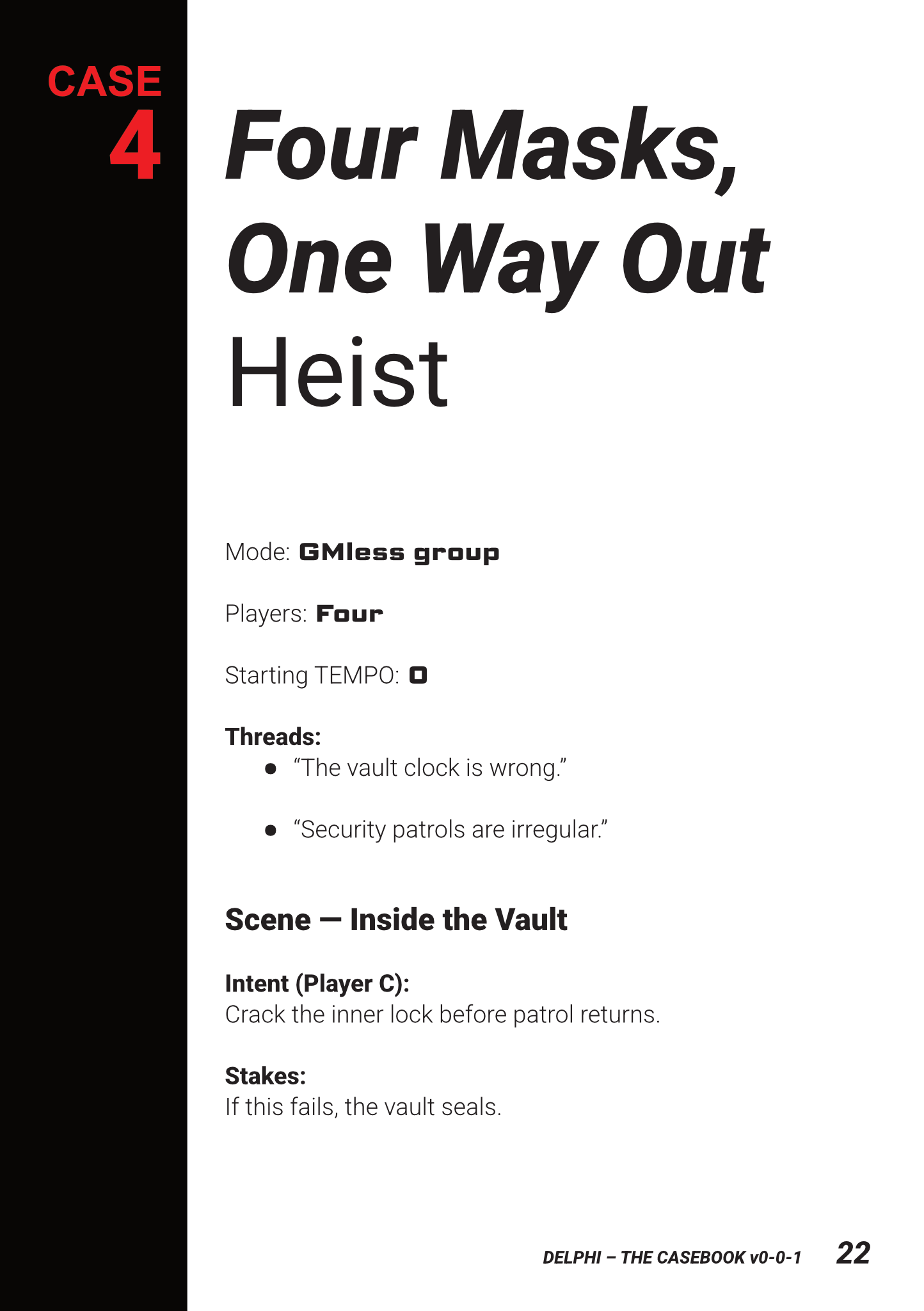 DELPHI - The Casebook by Mark Quire