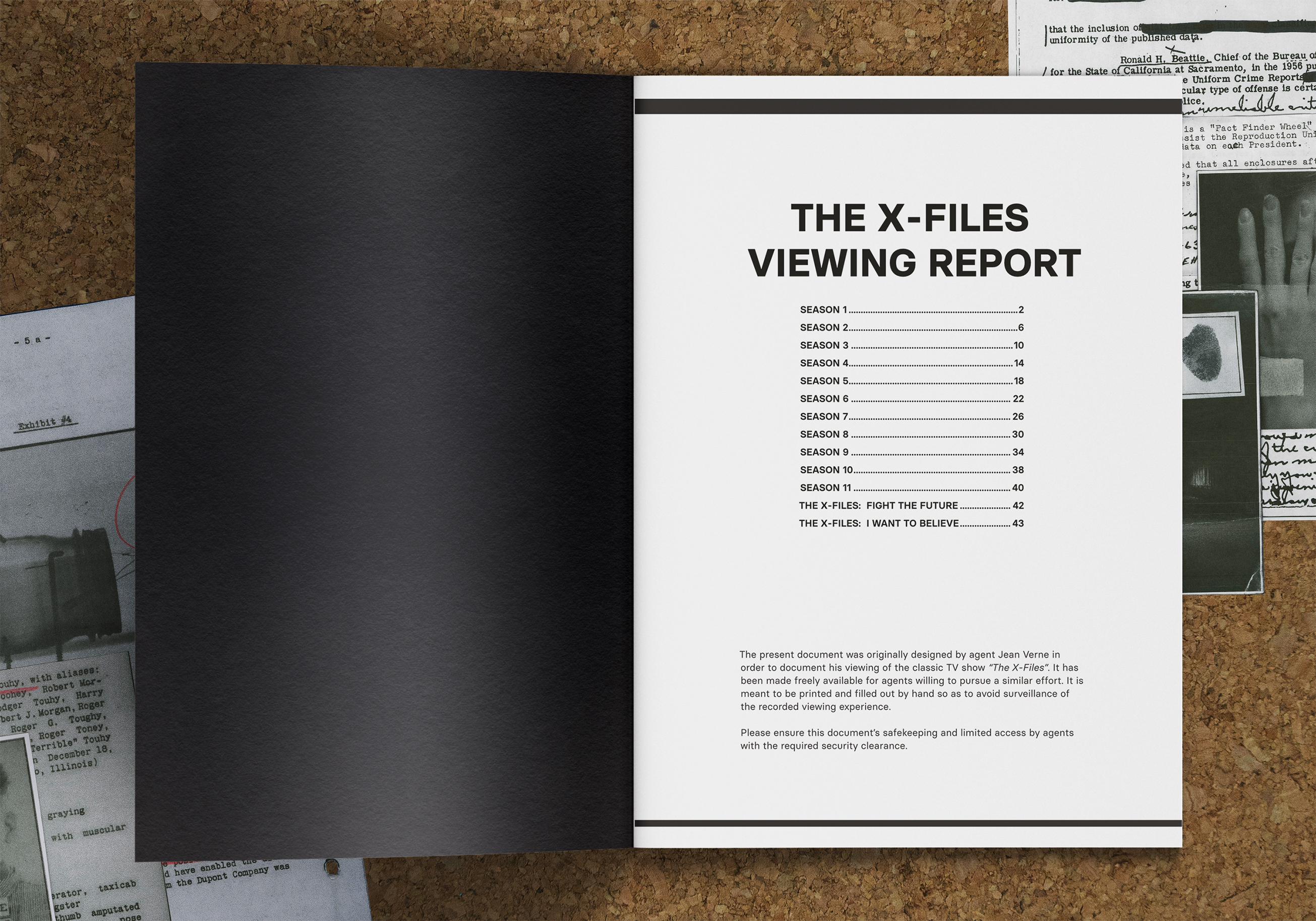 "The X-Files" viewing report by FantasticJean