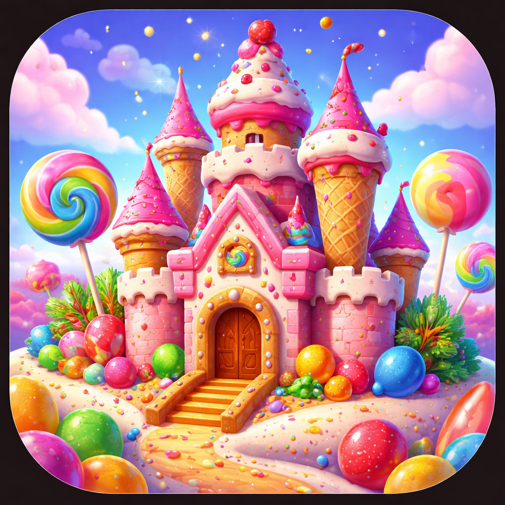 The Candy Castle by Ankurjoshi