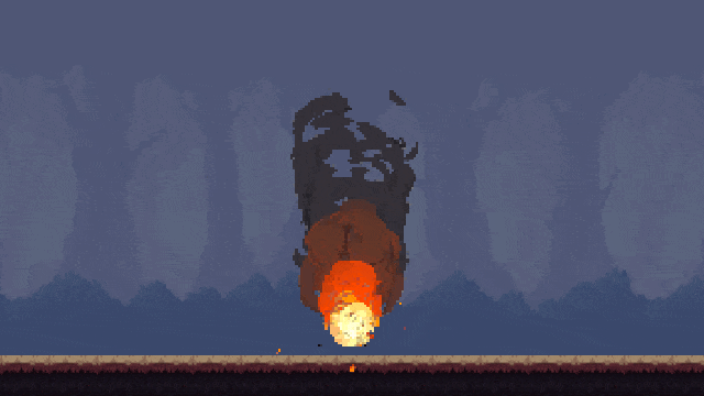 Explosions 12 Pixel Sprite sheet Vol 3 by CREASTA PIXEL