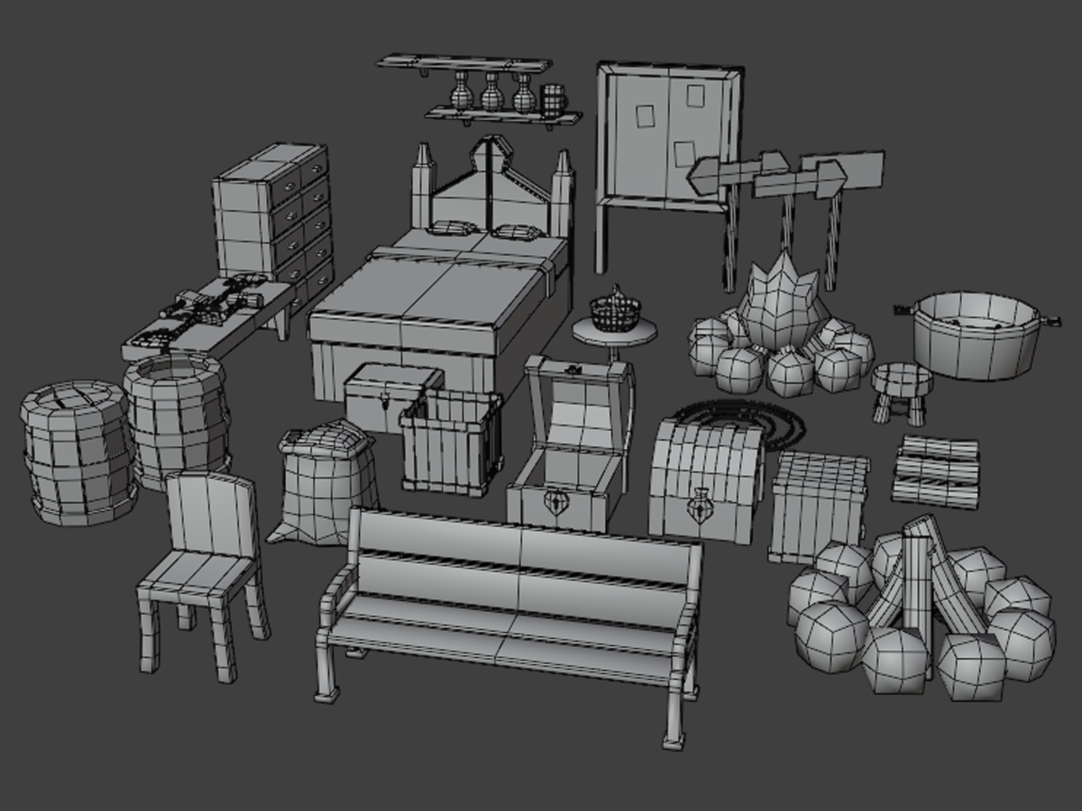 Amir - Low Poly Props by Amir