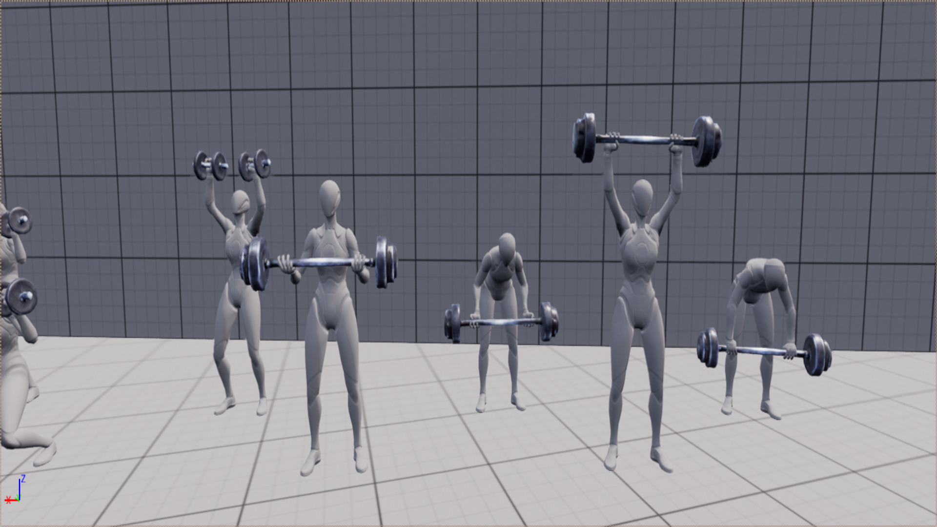 Workout Animations Part 1 by Wolff's Studio