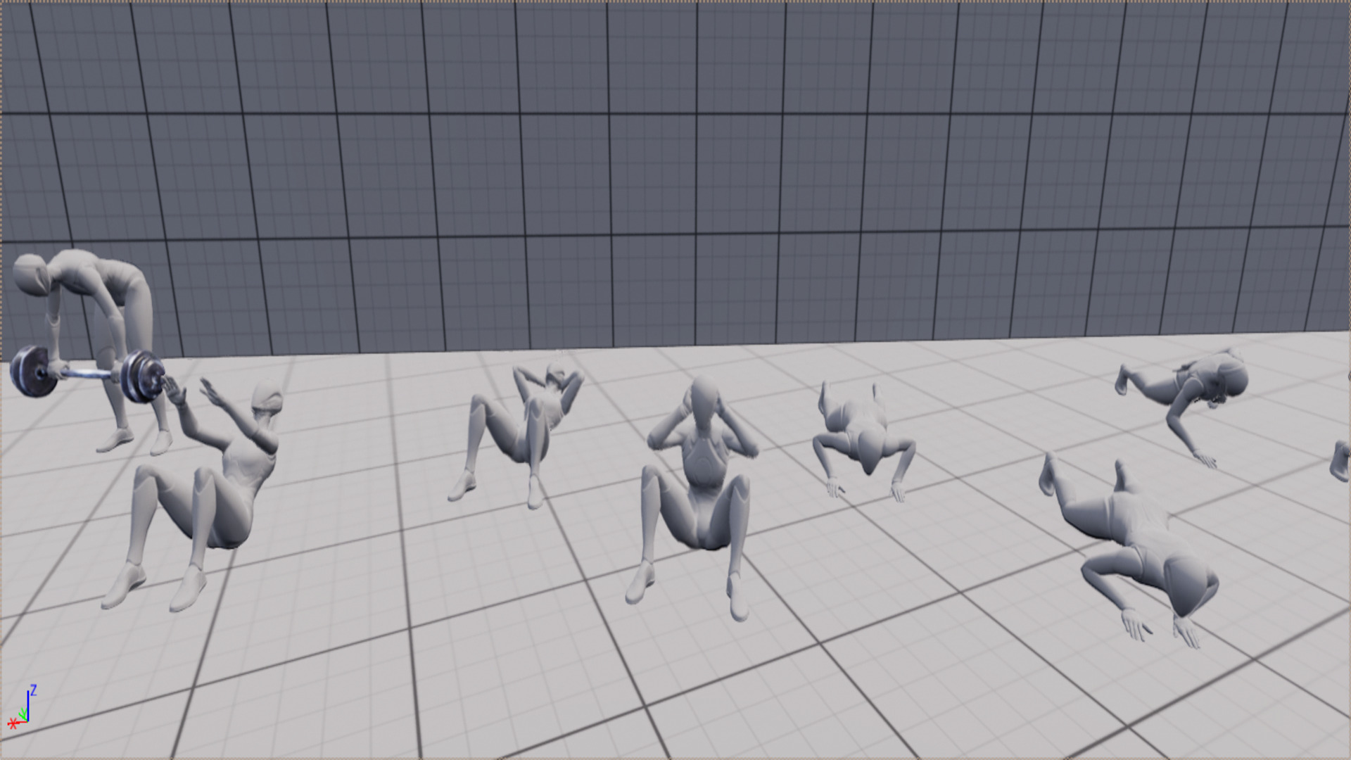 Workout Animations Part 1 by Wolff's Studio