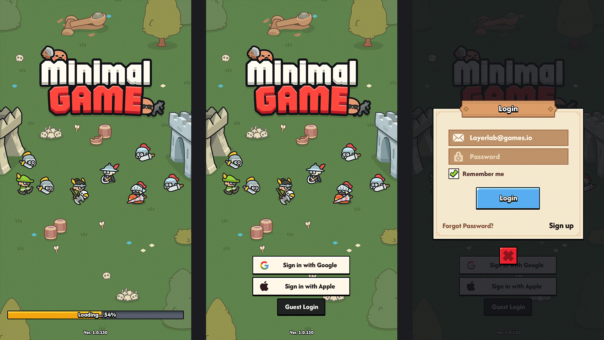 GUI Pro - Minimal Game Light Demo by LAYERLAB