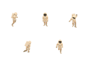 Astronaut 2D Isometric Spritesheets by picoplankton