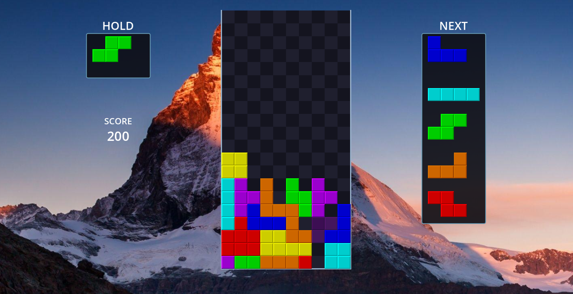 Modern Tetris by thegolden0508
