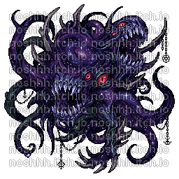 Dark Fantasy RPG Monsters Static Sprites - 30+ Monsters 256x256 by noshhh