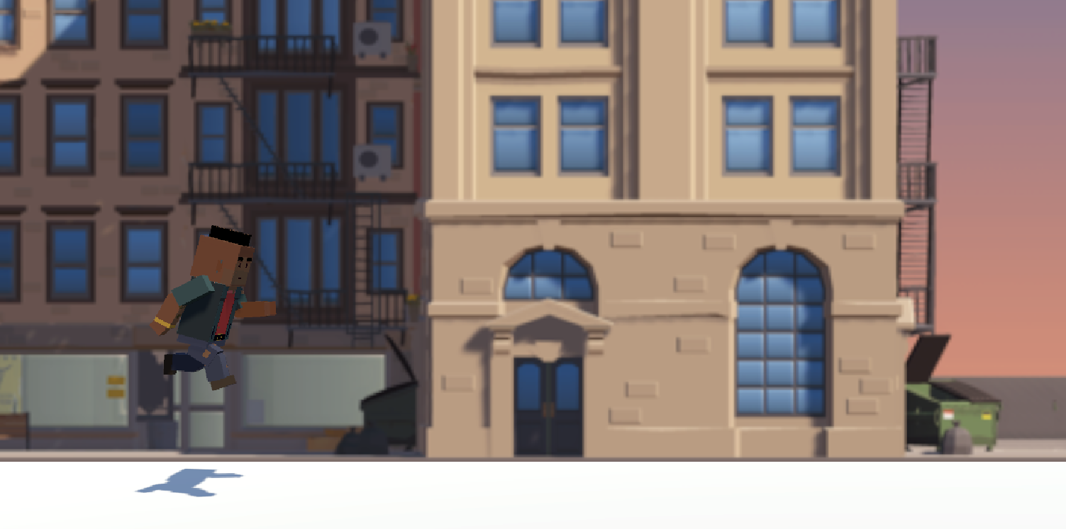 Endless Runner Physics, Animation & Audio Prototype by Weirdothen