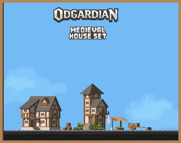Medieval House Set by Odgardian
