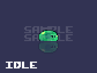 Slime Enemy | Pixel Monsters Vol.1 by elesrech
