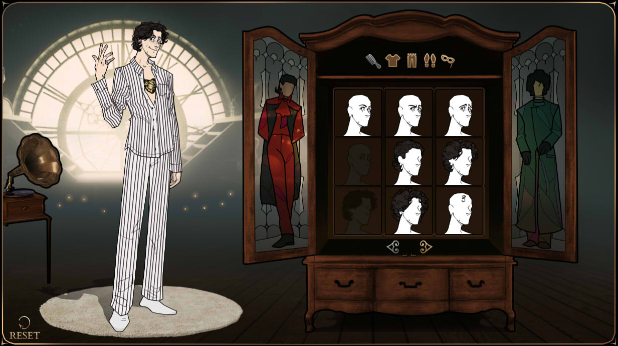 Isaac Night Dressup by MILOSIRIS Studio