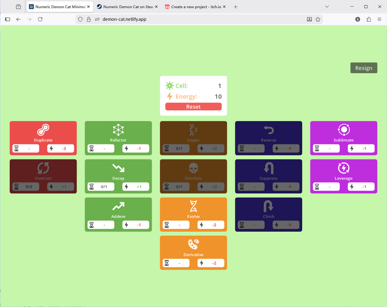 Numeric Demon Cat (free version) by Snowy