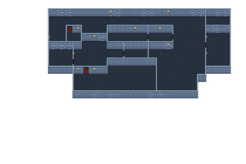 2D Modular Core Dungeon Tileset – Top-Down by Patronaze