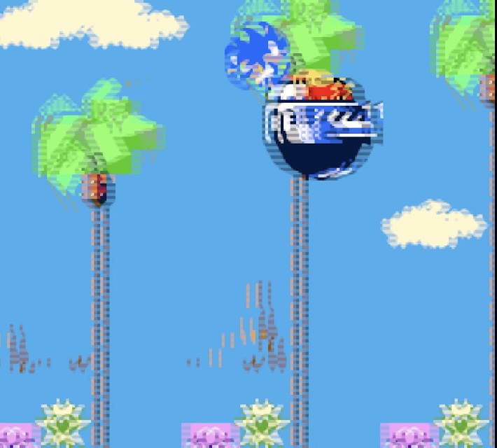 Sonic The Hedgehog Colored by SwagBroPlayZ