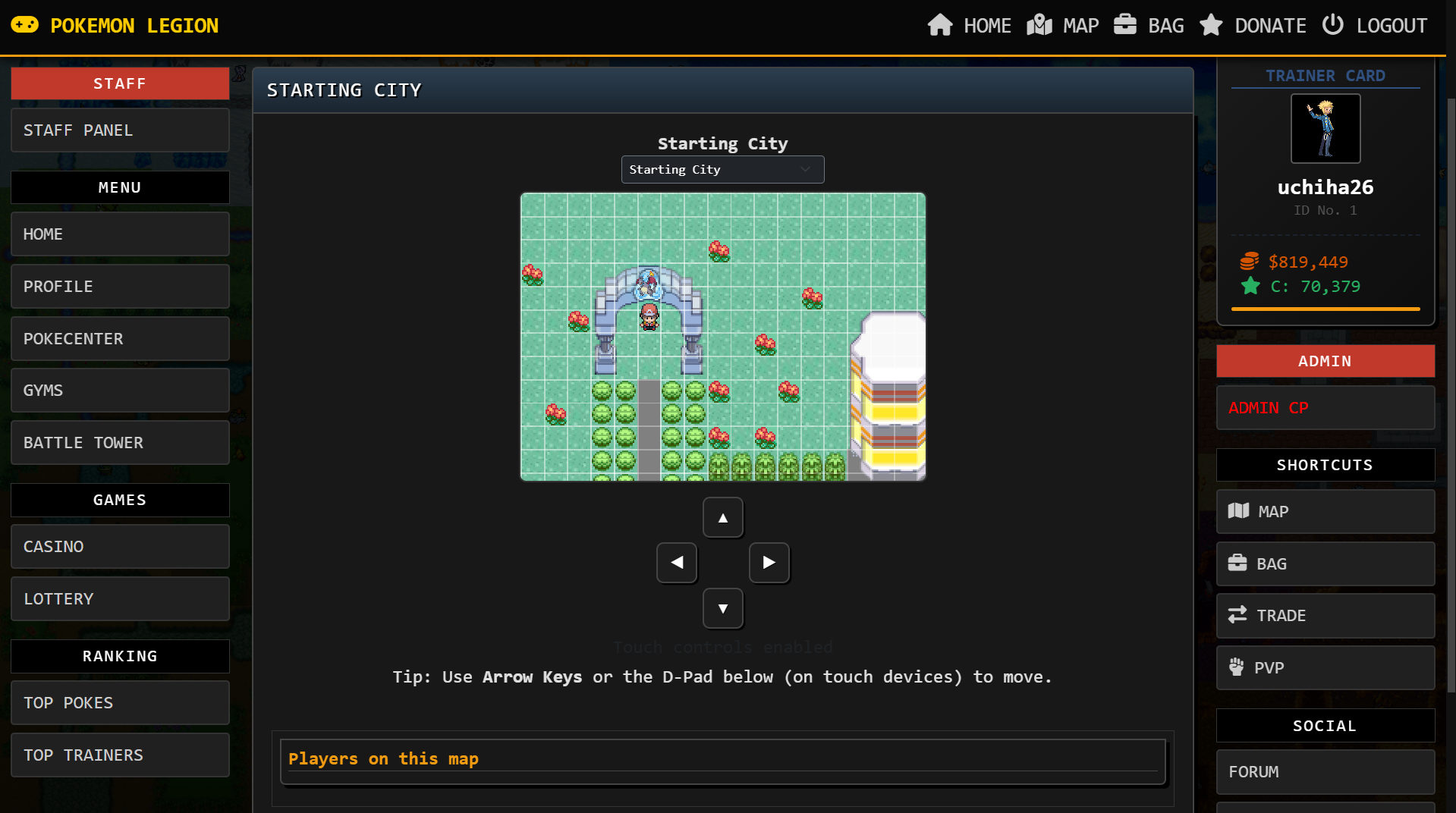 POKEMON LEGION - OPEN WORLD RPG by Fr3 Studio