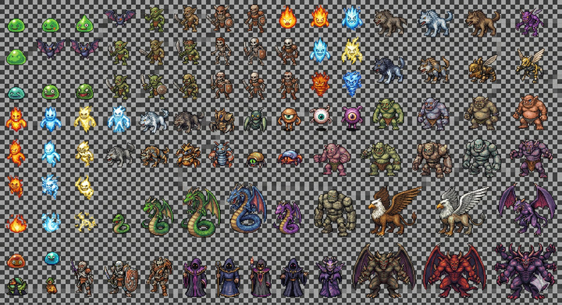 Infinite JRPG Asset Prompts Vol. 2: Battle Edition (FREE) by haruka_apps