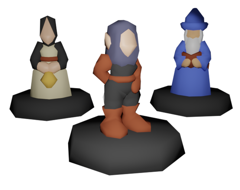 TTRPG Minis - STL Files by Shinbone