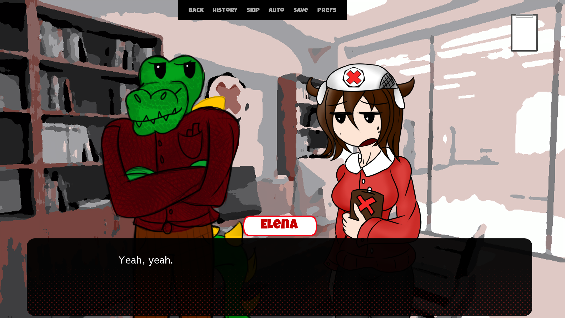 A fake hospital by GalletaDev