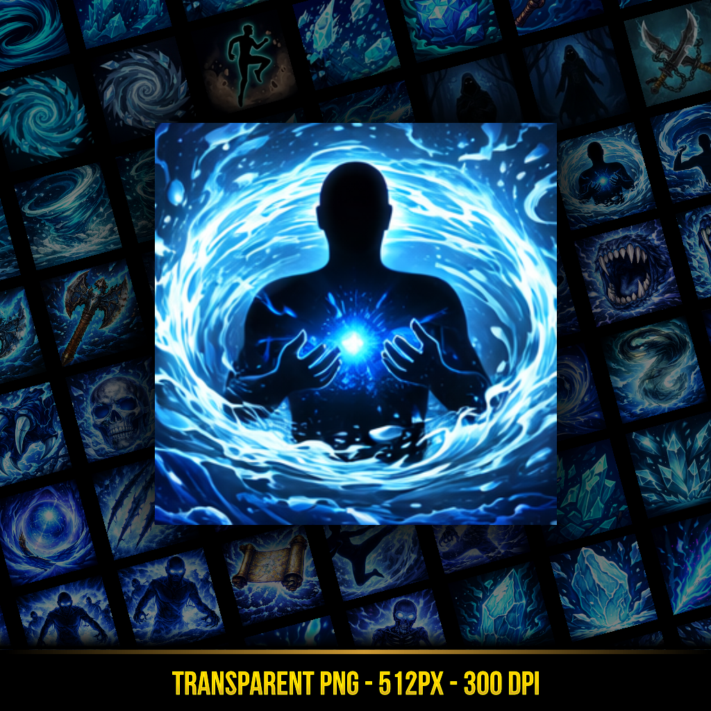 150+ Fantasy RPG Skill and Ability Icon Pack 3 by pzUH