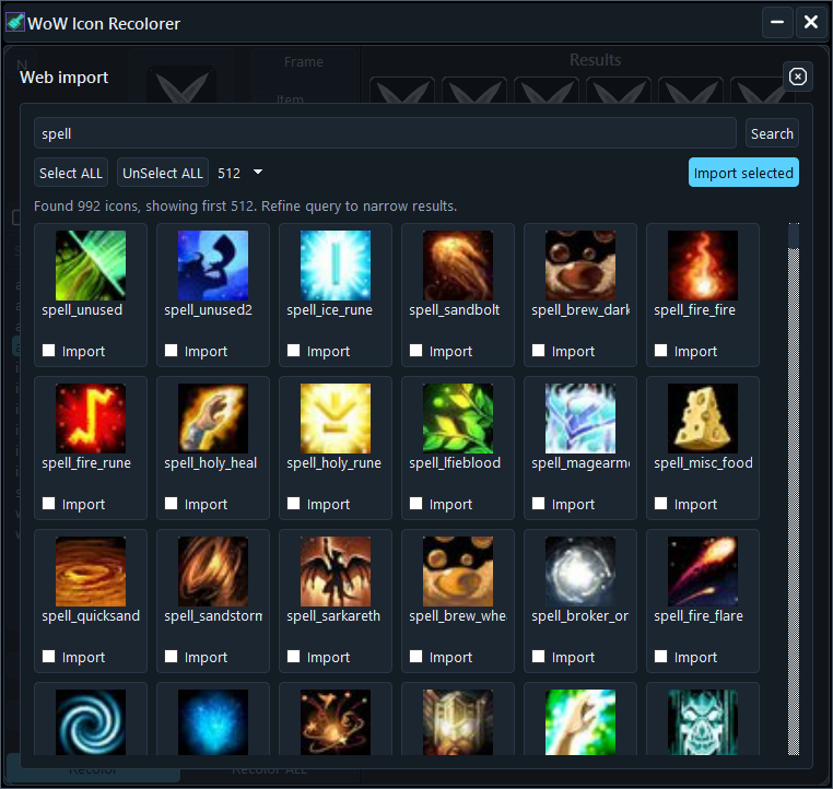 WoW Icon Recolor by lapizwcg