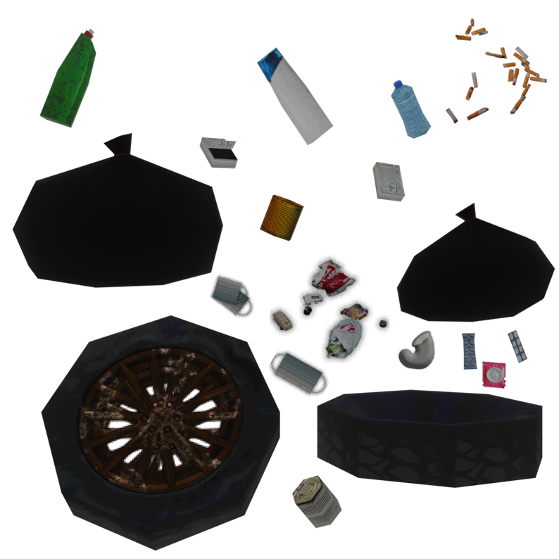 Trash and Debris by MCSTEEG