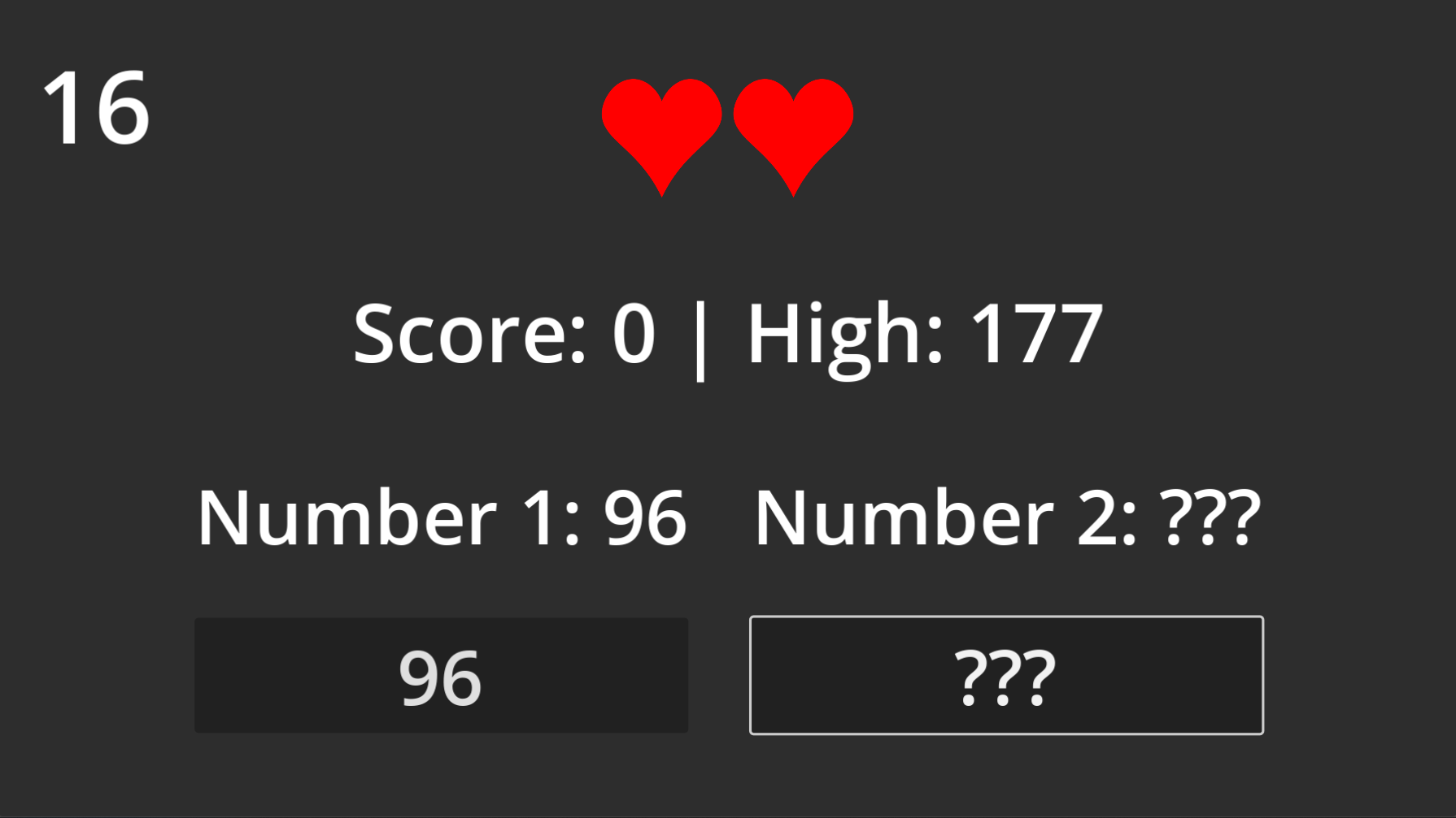 Higher Lower Game by slimierbro