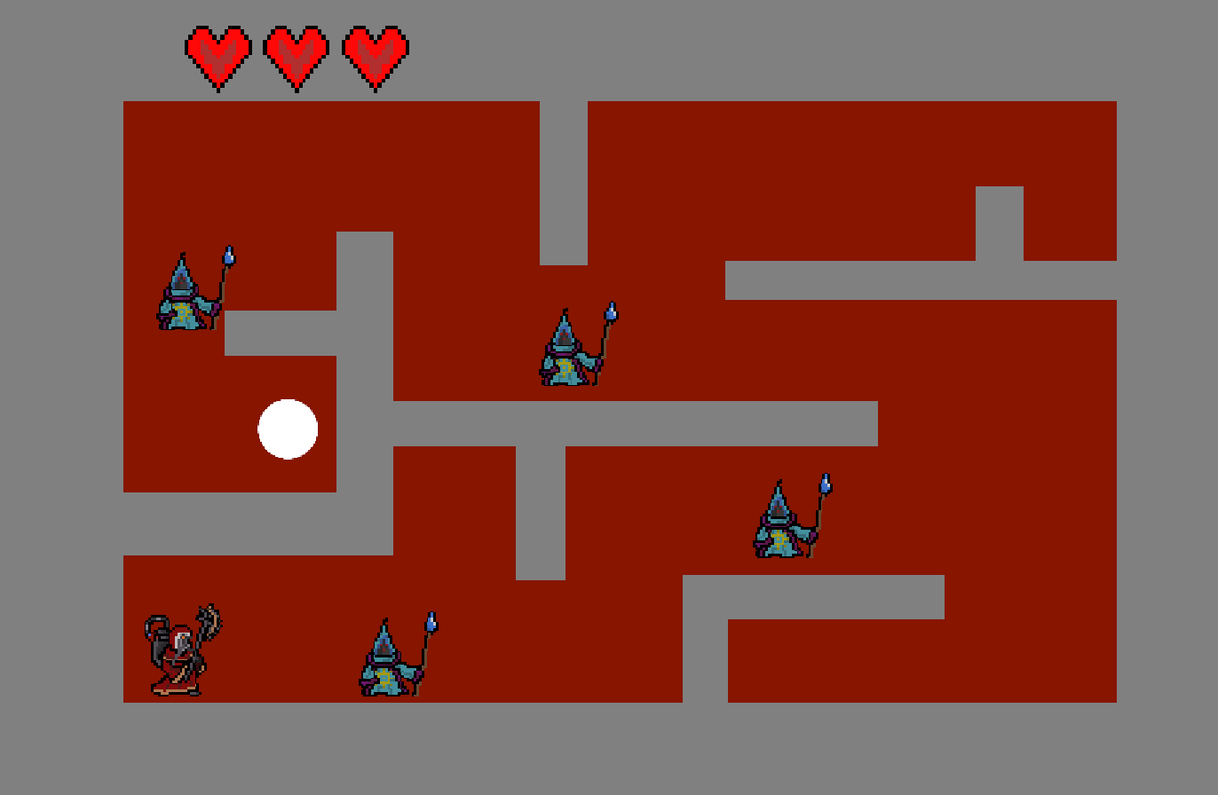 2D small maze game by Hia RayM