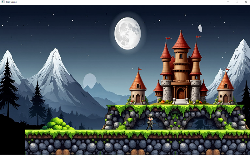 The Castle on the Plateau – 2D Platformer Castle Map Pack by Tpham