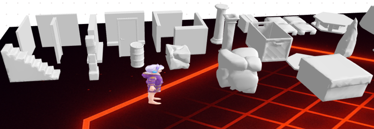 Low Poly Blockout Props Pack – Multi-Engine Prototyping by Artivion