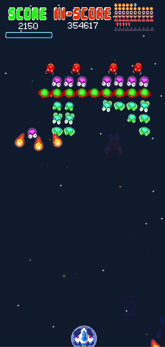 Galaxiga Retro by jnrgames