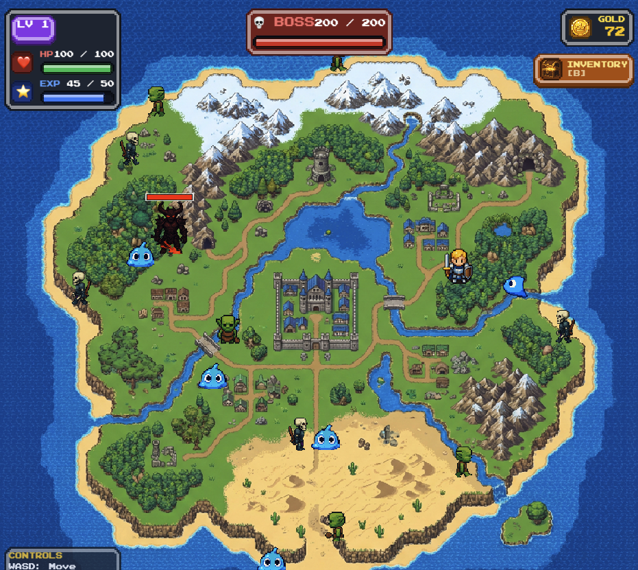 [Demo]Legend of the Pixel Blade: A Classic JRPG Adventure by haruka_apps