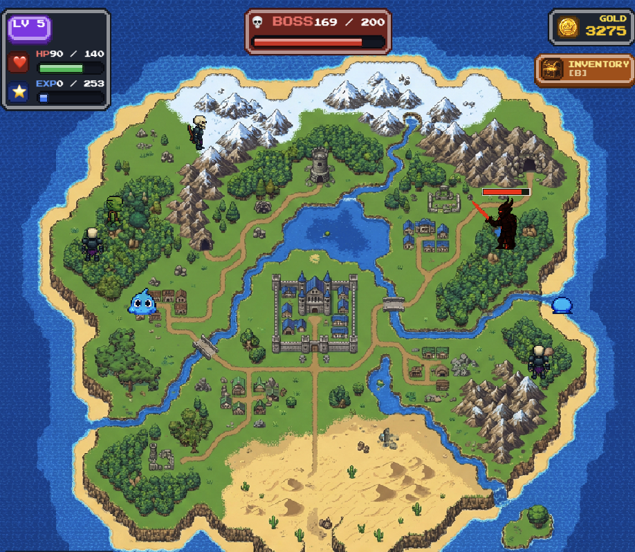 [Demo]Legend of the Pixel Blade: A Classic JRPG Adventure by haruka_apps
