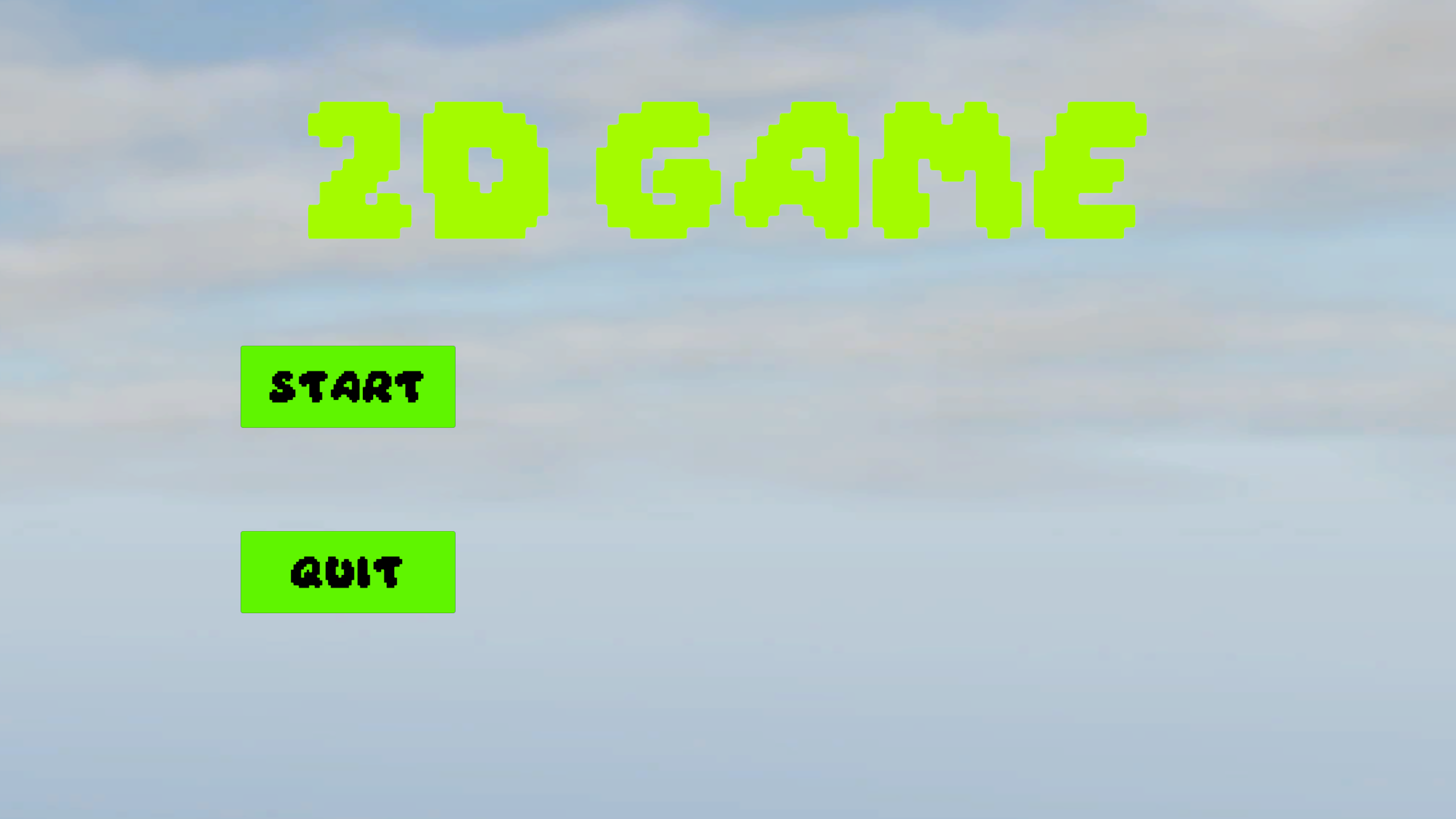 2D Game by MaskyTheMask