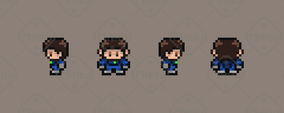 Update: Improved Animations & Pixel Art – Sci-Fi Top-Down Units Sprite ...