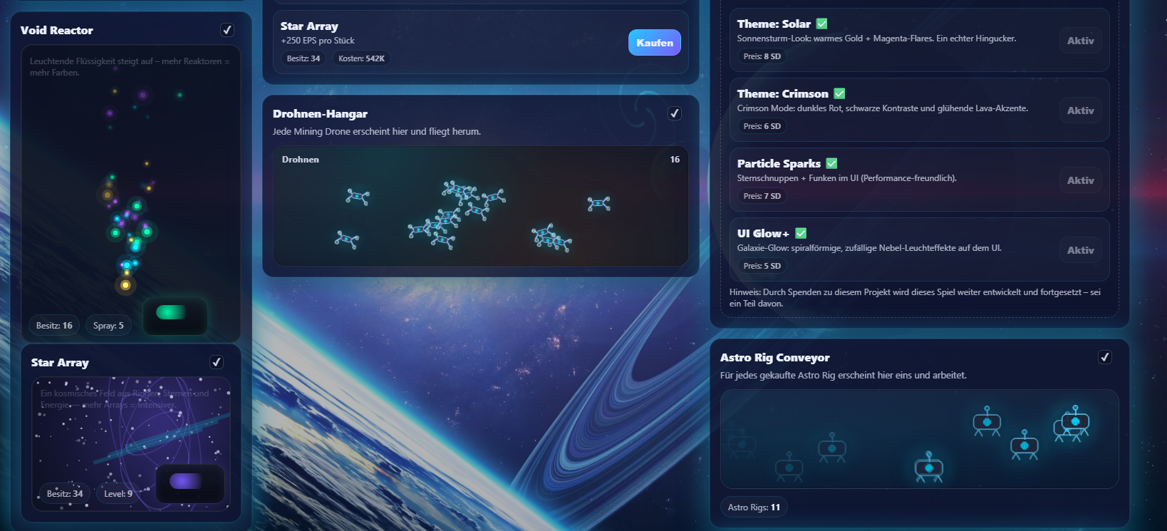 Cosmic Miner Idle by Mononoke Studios Presents