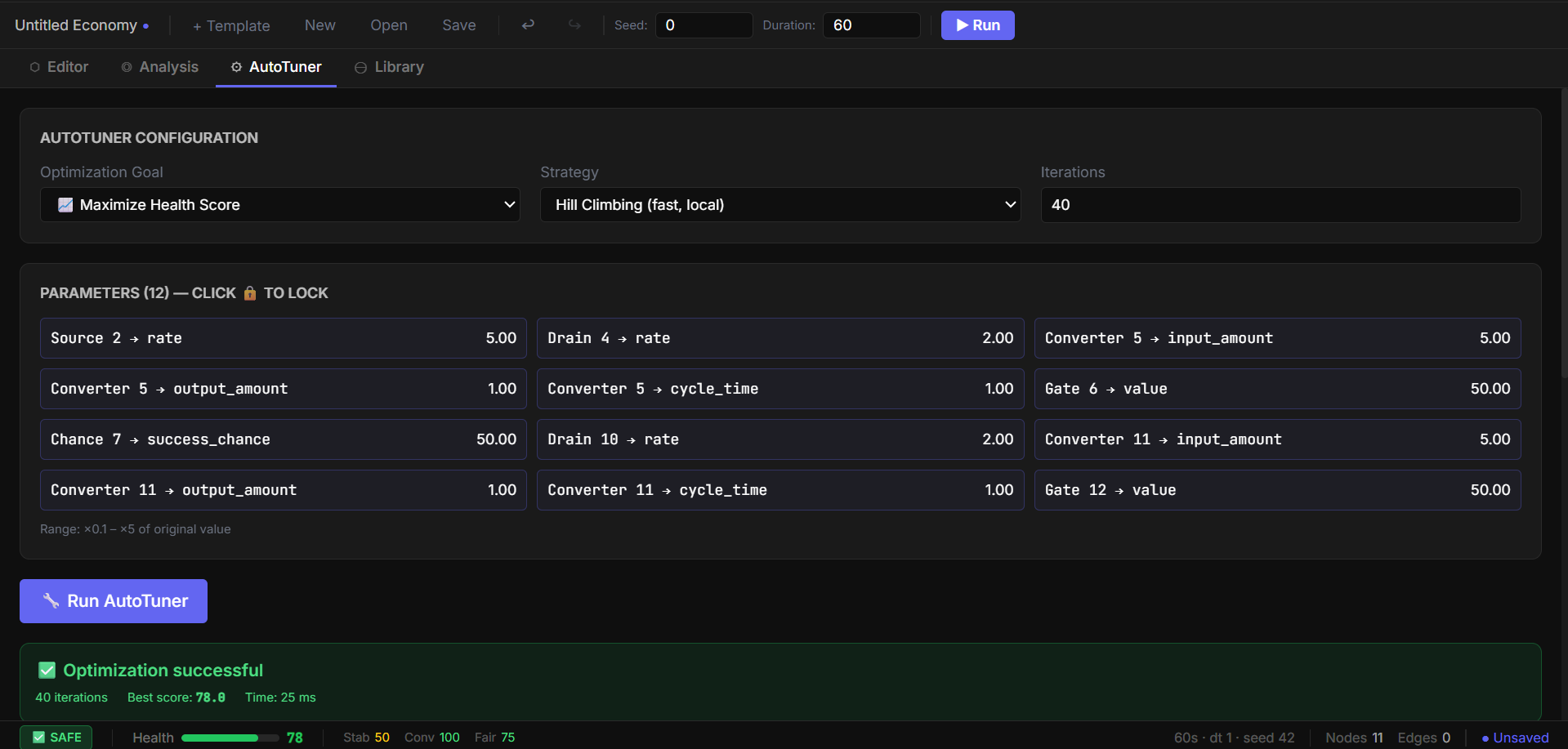 GSS - Game Systems Simulator by Neopryus