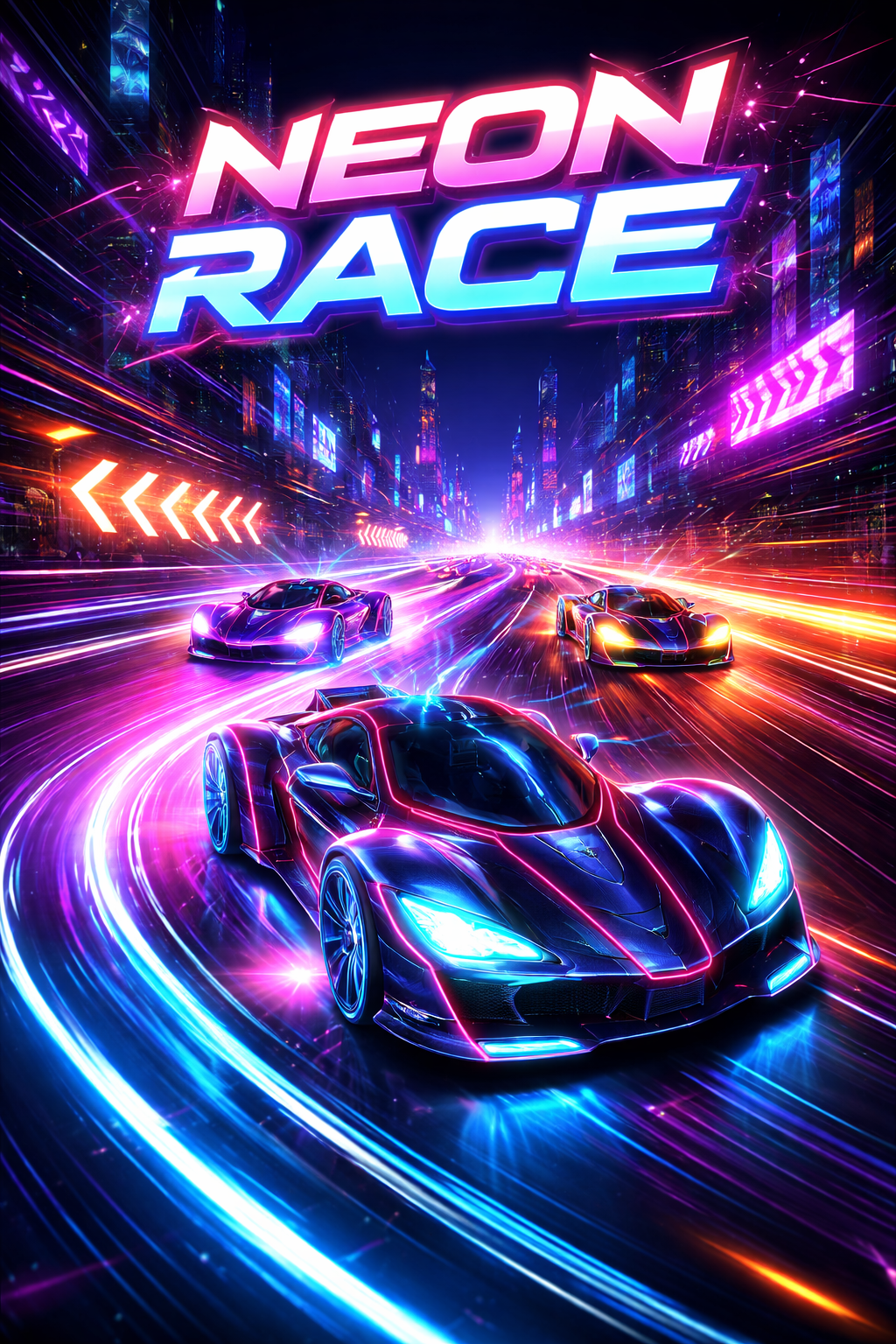 NEON RUSH by Harshit Sharma
