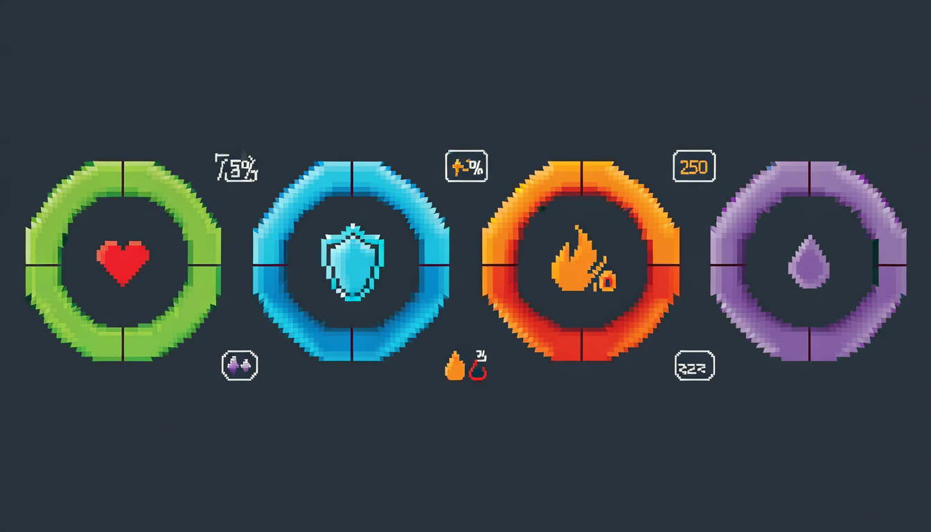 Indie Game Feel – Status & UI Effects Pack by alandassets
