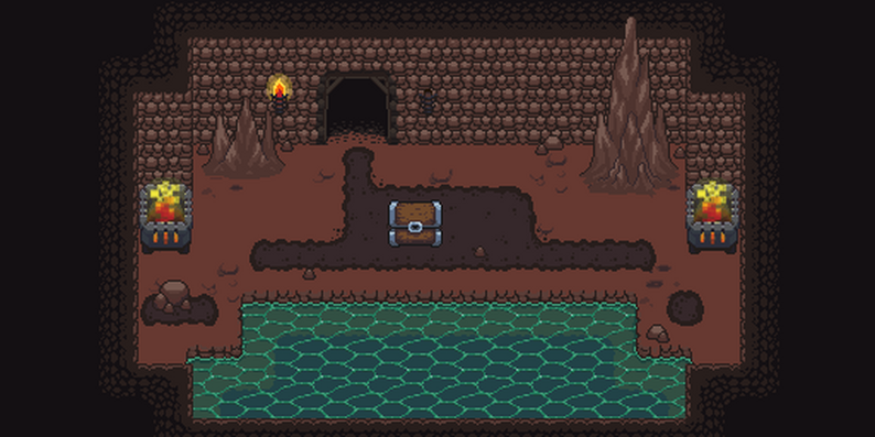 Basic Caves & Dungeons Tileset 32x32 Pixels by schwarnhild