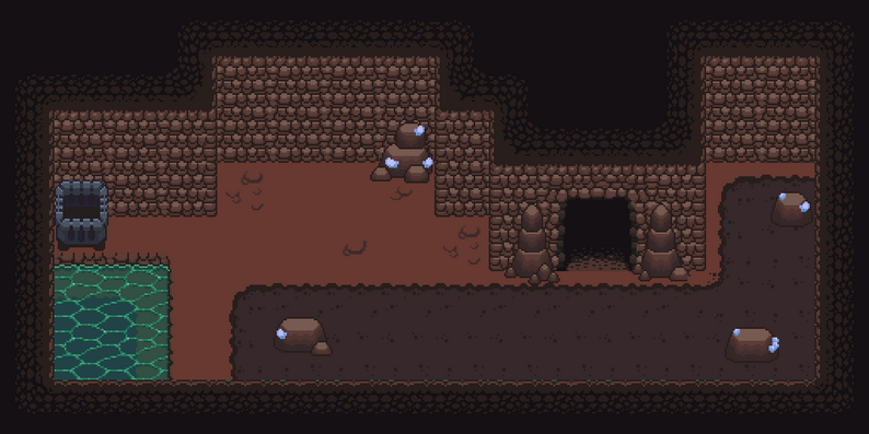 Basic Caves & Dungeons Tileset 32x32 Pixels by schwarnhild